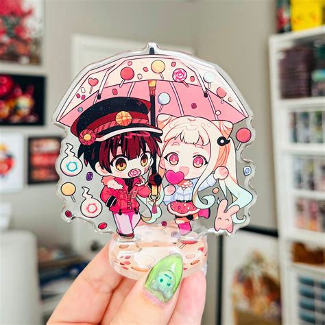 Tbhk Hananene Couple Acrylic Stands Cat Nerd Creations