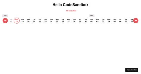 React Date Picker Forked Codesandbox React Date Picker Forked Codesandbox