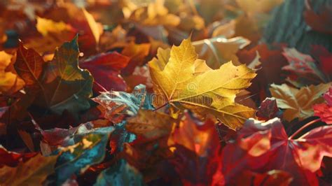 Detailed View Of A Cluster Of Leaves Perfect For Nature Themed Designs