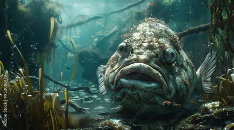 Blob Fish Beauty Pageant An Underwater Runway With Anthropomorphic