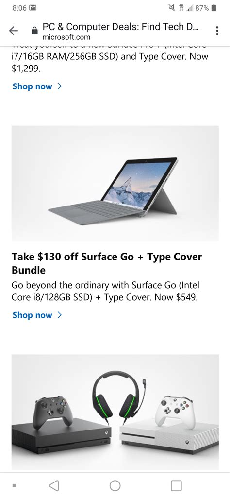 Surface Go Intel Core I8 R Surface