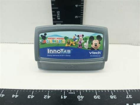 New Vtech Innotab Mickey Mouse Clubhouse Game Minnie Donald Duck Disney Official 4544230770