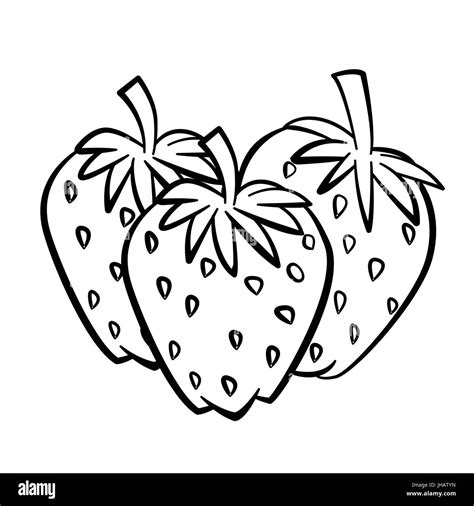 Dibujos Para Colorear De Frutas Fresa Para Colorear My Xxx Hot Girl