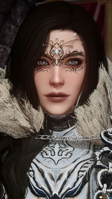 《上古卷轴5：天际重制版》欧美风女随从塞琳娜mod电脑版下载 叽哩叽哩游戏网acg（g站）