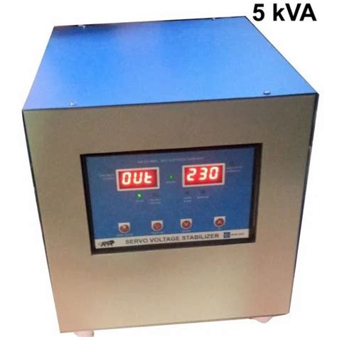 5 Kva Single Phase Servo Stabilizer At Rs 11000piece Servo