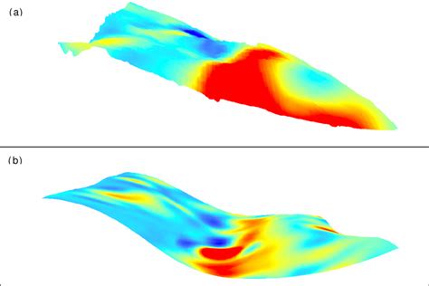 The View Of The Median Grain Size Distribution On Top Of The Download Scientific Diagram