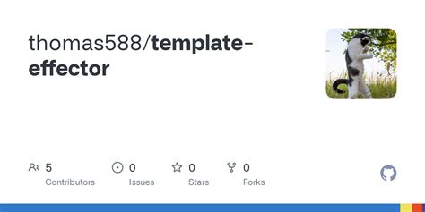 Github Thomas588template Effector