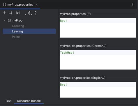 Resource Bundles Intellij Idea Documentation