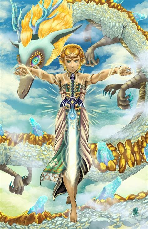 Legend Of Zelda Totk Light Dragon In 2023 Legend Of Zelda Cosplay Anime Fan Art