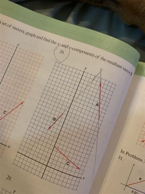Solved Set Of Vectors Graph And Find The X And Chegg Com