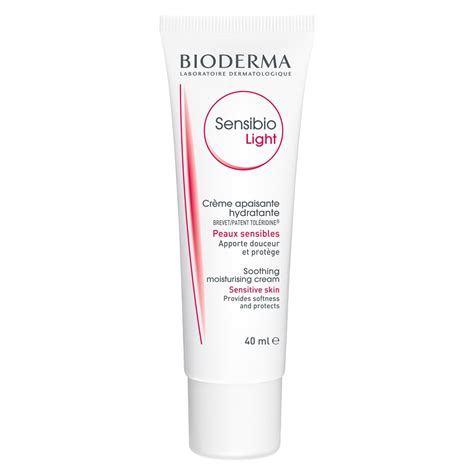 Успокояващ крем за лице Bioderma Sensibio Light За раздразнена кожа 40 мл Emag Bg