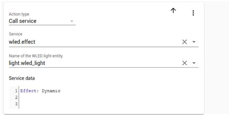 Wled Automation Call Service Effect Configuration Home Assistant Community