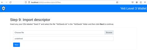 Issue Recovering Newly Created Level 3 Wallet Ryeticold