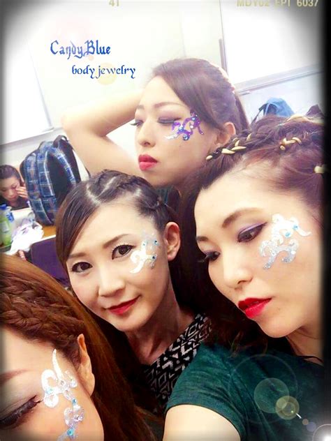 静岡ボディージュエリーアート♪ Candyblue