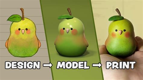 From Concept Art To 3d Model To 3d Print How To Design 3d Printable Models From Scratch