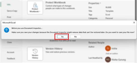 How To Edit Document Properties In Excel