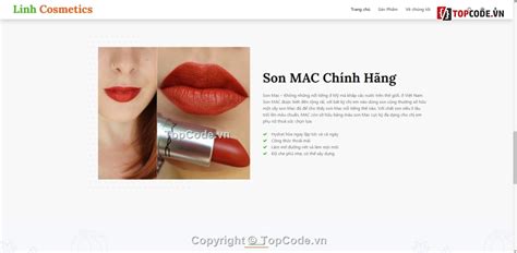 Website Bán Hàng Son Mỹ Phẩm Thanh Toán Vnpay Chat Realtime Signalr BÁo CÁo Csdl Aspnet