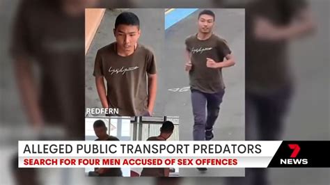 Images Showing Alleged Sex Offences On Sydneys Public Transport