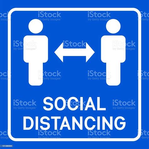 사회적 분리 경고 아이콘 벡터입니다 거리를 유지합니다 코비드19 코로나바이러스 방지 거리가 먼에 대한 스톡 벡터 아트 및 기타