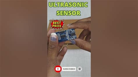 Ultrasonic Sensor Ii Hcrs04 Ii Distance Sensor Ytshorts Unboxing