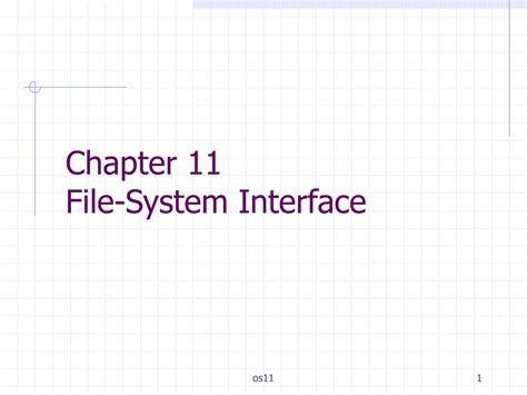ppt chapter 11 file system interface powerpoint presentation free download id 4563202