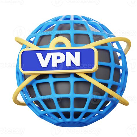 3d Vpn Icon 23493387 Png