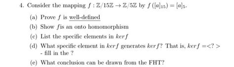 Solved Consider The Mapping F Z ZZ Z By Chegg