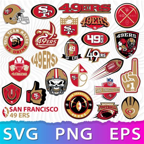 San Francisco 49ers Logo Svg 49ers Png Nfl San Francisco 4 Inspire