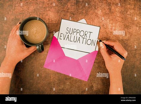 Text Caption Presenting Support Evaluation Business Overview Helps