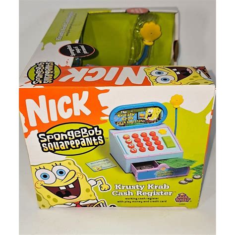 Spongebob Squarepants Krusty Krab Cash Register New Nib Wild Planet