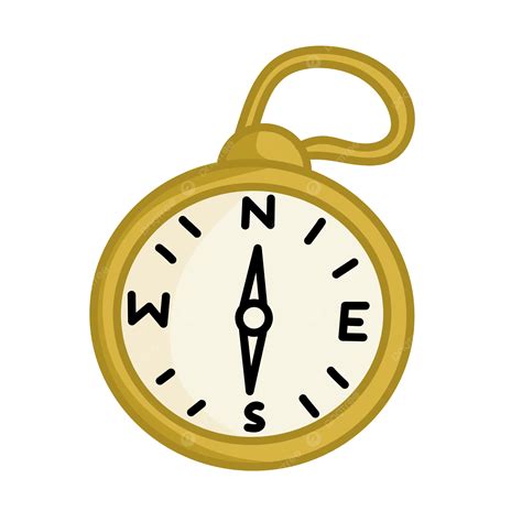 Compass Illustration Design Elements Icon Illustration Png
