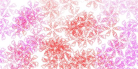 Light Pink Red Vector Abstract Layout With Leaves 16533647 Vector Art At Vecteezy