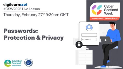 Live Lesson Passwords Protection And Privacy Cyber Scotland