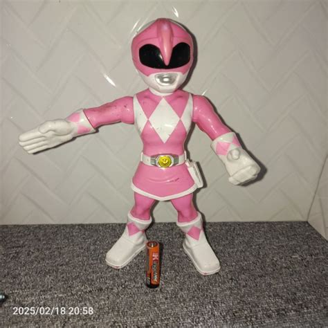 Mighty Morphin Pink Power Ranger 10inch Used Condition As Is Shopee
