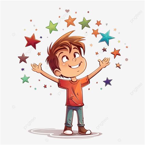 마법의 별을 가진 만화 캐릭터 만화 캐릭터 별 Png 일러스트 및 이미지 에 대한 무료 다운로드 Pngtree