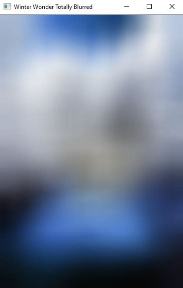 Blurring An Image Using Opencv Library How To Blur An Image