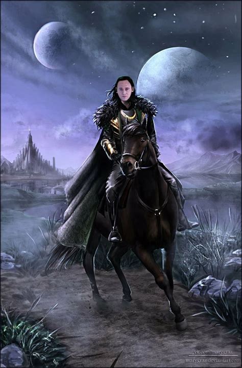Tom Hiddleston Loki Fan Art From Art