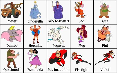 Memorama Juego De Memoria Para Imprimir De Disney Juego De Memoria