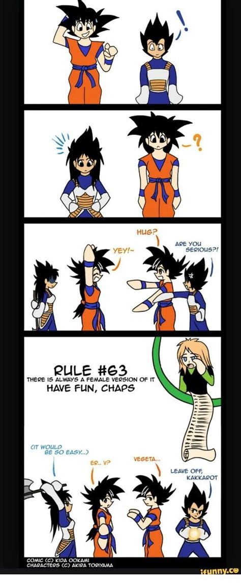 Pin By Nicolas On Dragon Ball Female Dragon Dragon Ball Rule 63