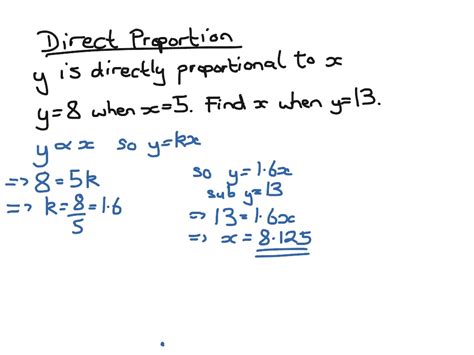 Proportion Examples