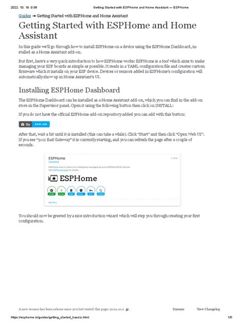 Getting Started With Esphome And Home Assistant Esphome Pdf Usb Computer File