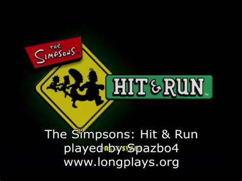 The Simpsons Hit And Run Nintendo Game Cube Pal Gameplay Nintendo
