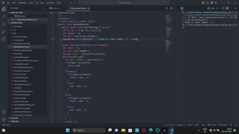 Simran Mondal On Linkedin Searching Algorithm 🔍 Binary Search