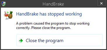 Handbrake Nightly Crashes On Start Encode With Detelecine Filter Activated Issue