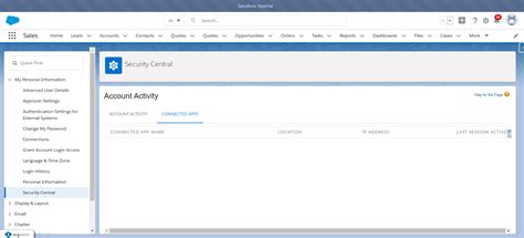 Not Able To Find Reset Security Token Option In Salesforce Stack Overflow