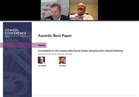 Best Papers And Posters Comsol Conference 2020 North America Comsol Blog