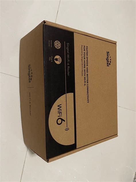 Singtel WIFI 6 Router Computers Tech Parts Accessories Networking On Carousell