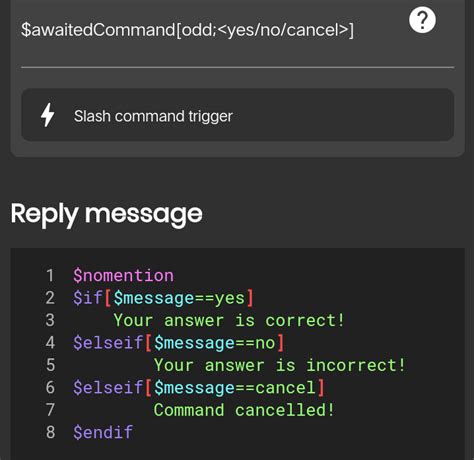 Awaited Commands Bot Designer For Discord Wiki