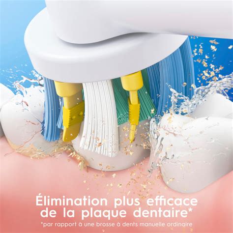 Oral B Pro 400 Floss Action Vitality Electric Toothbrush With 2 Brus