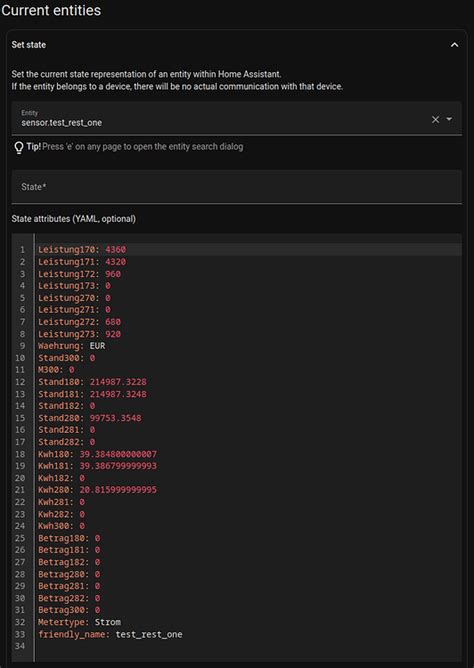Home Assistant Rest Sensor Only Shows One Attribute From Json Response Configuration Home